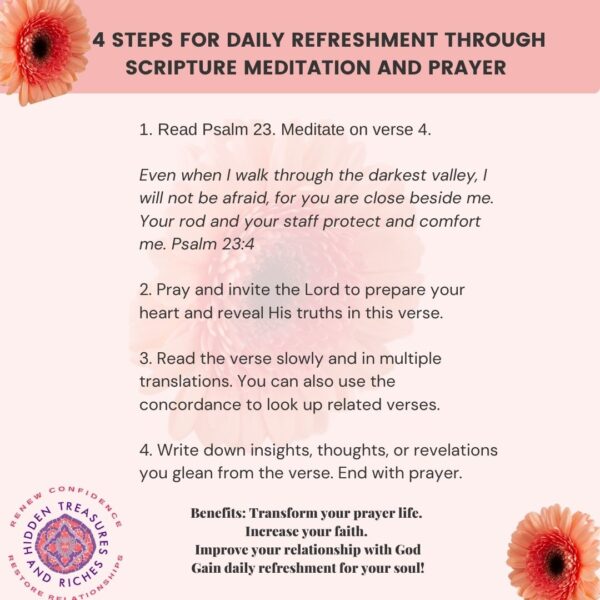 4 Steps for Applying Scripture Meditation and Prayer to Everyday ...